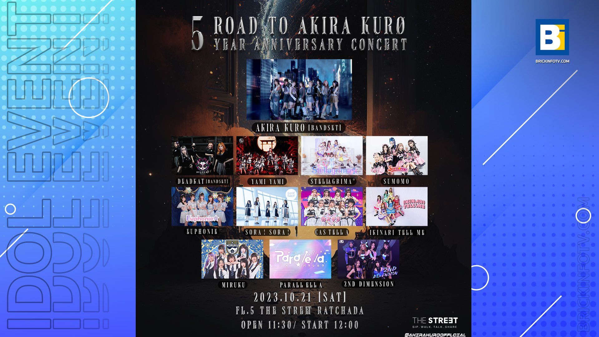 ROAD TO AKIRA-KURØ : 5 Year Anniversary Concert | Brickinfo News Agency